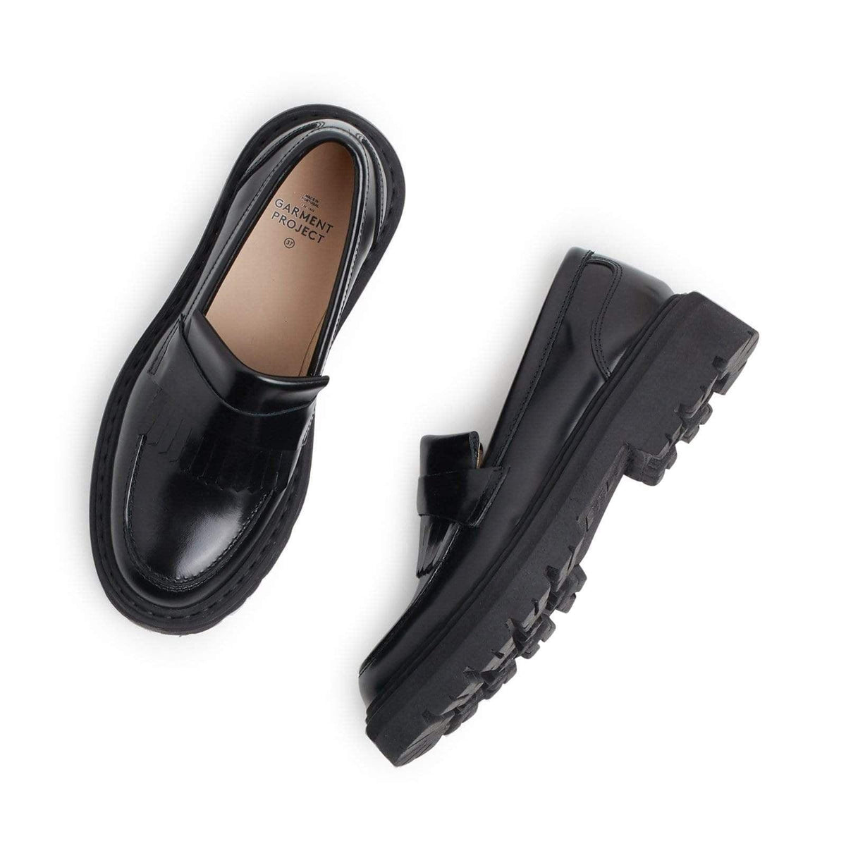 Garment Project sko SPIKE LOAFER black – Boutique Dig & Mig
